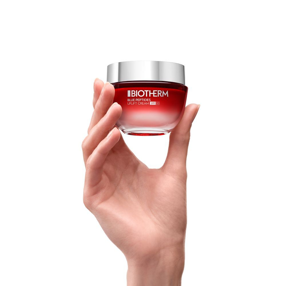 Blue Peptides Uplift SPF 30 firmer skin, spf protection | BIOTHERM
